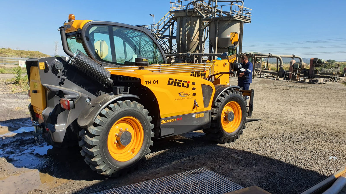 Dieci Samson 45.8 ASB Minerals Delivery – Dieci Telehandlers (Pty) Ltd