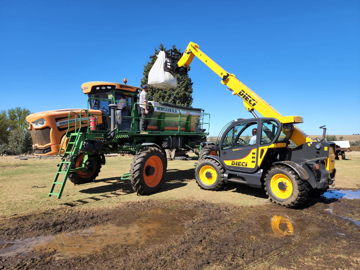Randell's Ranch Dieci Samson 45.8 Delivery – Dieci Telehandlers (Pty) Ltd