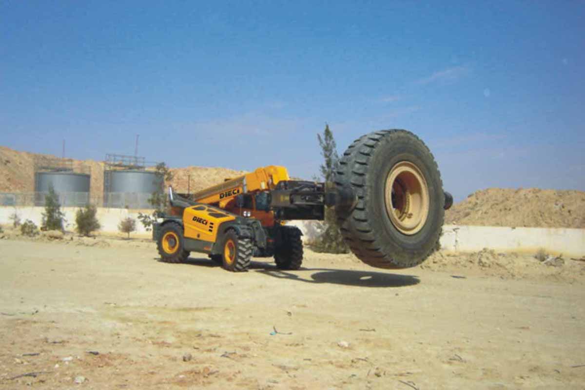 Dieci Telehandler Attachments South Africa – Tagged "Tyre handler ...